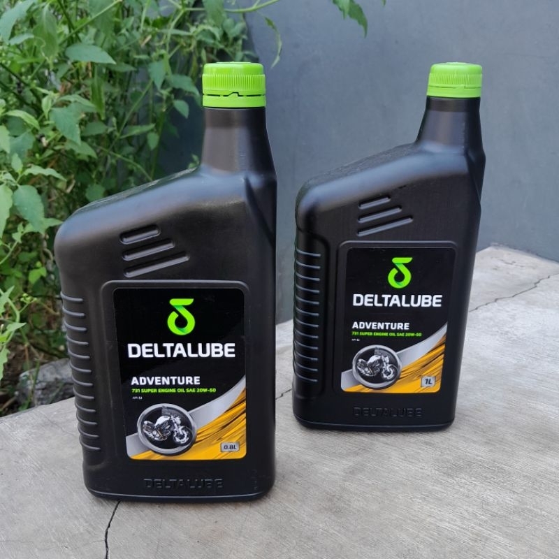 Jual oli mesin 4tak oil oli mesin DELTALUBE ADVANTURE 20W-50 0,8L 1L ...