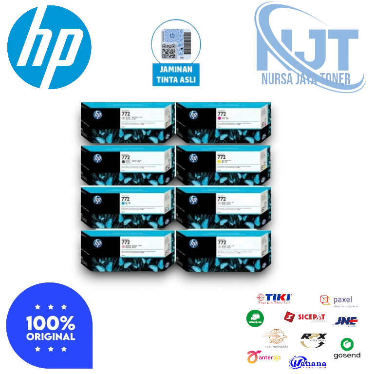 Jual Tinta HP 772 PLOTTER (300ml) ORIGINAL | Shopee Indonesia