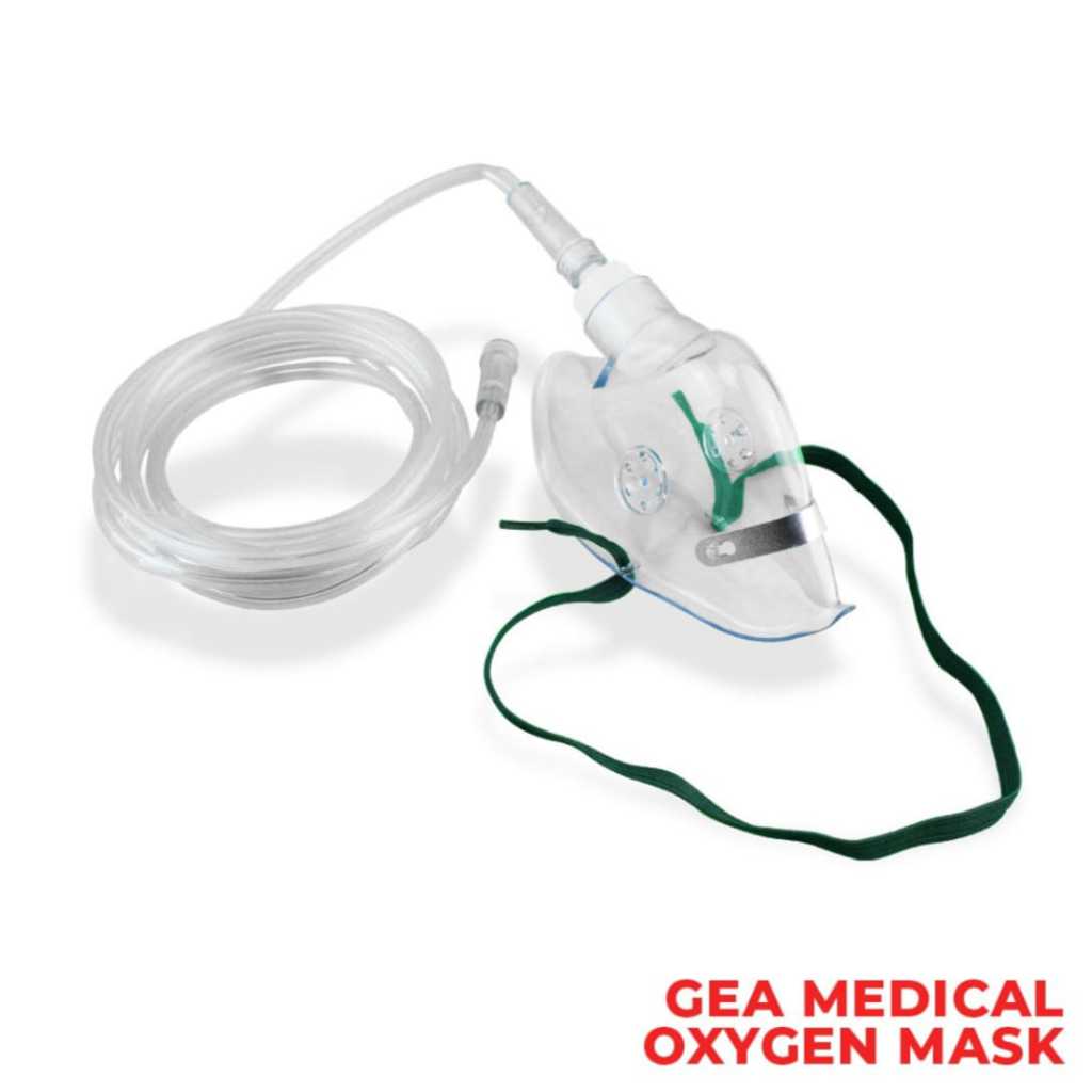 Jual MASKER OKSIGEN GEA OXYGEN MASK SELANG MASKER OKSIGEN | Shopee ...