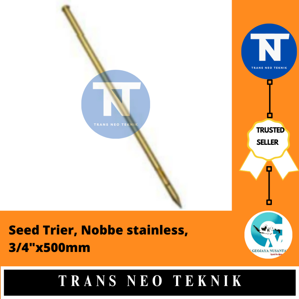 Jual Seed Trier, Nobbe stainless, 3/4"x500mm | Shopee Indonesia