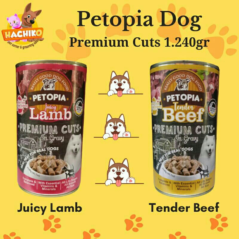 Jual Petopia Kaleng 1,240gr / Petopia Wet Food 1,240gr / Petopia 1 ...