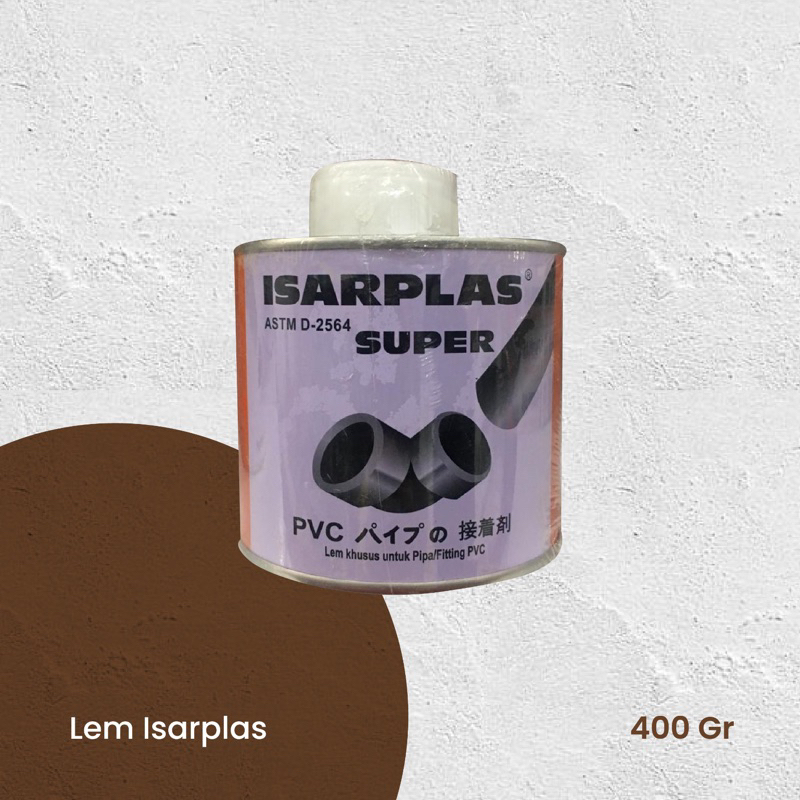 Jual LEM ISARPLAS 400 GRAM 600 GRAM - LEM PIPA PVC | Shopee Indonesia