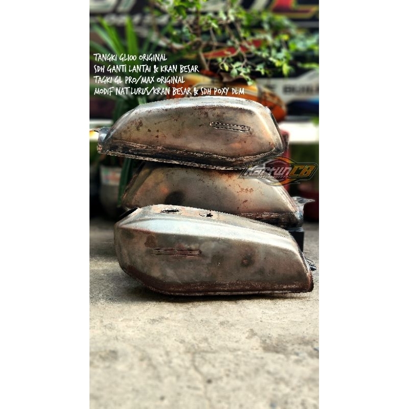 Jual Tangki gl pro original modif nat lurus kran besar sdh poxy dalam ...