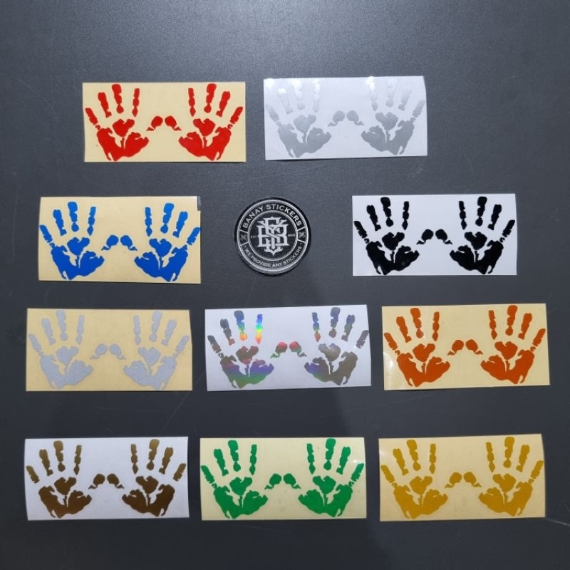 Jual Stiker Sticker TANGAN Sepasang cutting | Shopee Indonesia