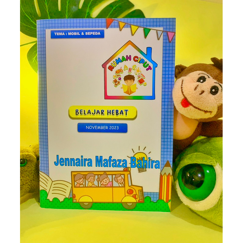 Jual Buku Aktivitas Preschool (Work Book) Full Color Tema Mobil Dan ...