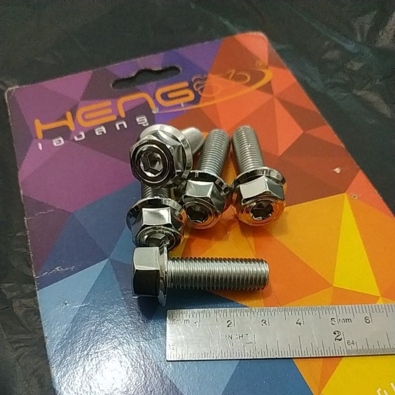 Jual baut stainless 2 kunci M10 x 30 ( drat 14 panjang 3 cm ) original henG Thailand | Shopee ...
