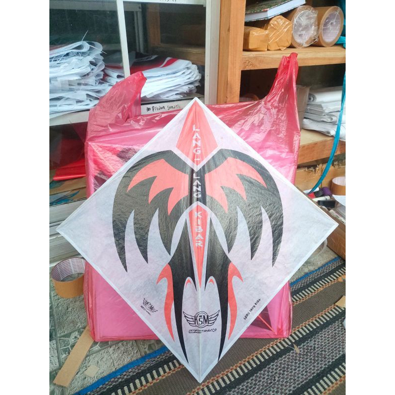 Jual layangan aduan sukhoi super bambu petung spesial buat turnamen ...