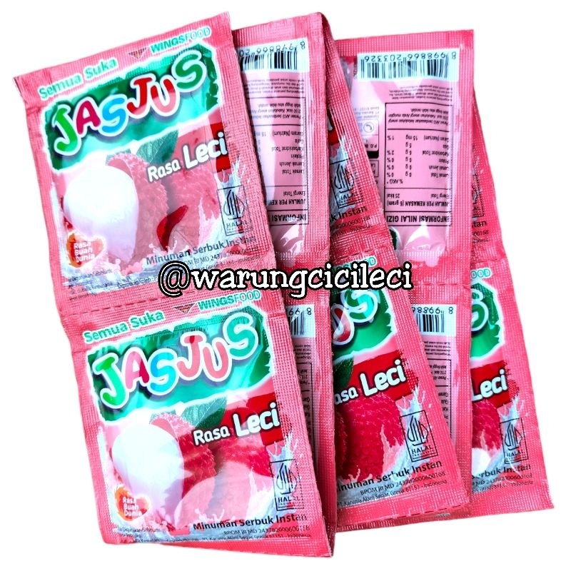 Jual JASJUS RASA LECI 6g x 10pcs ( 1 RENCENG ) | Shopee Indonesia