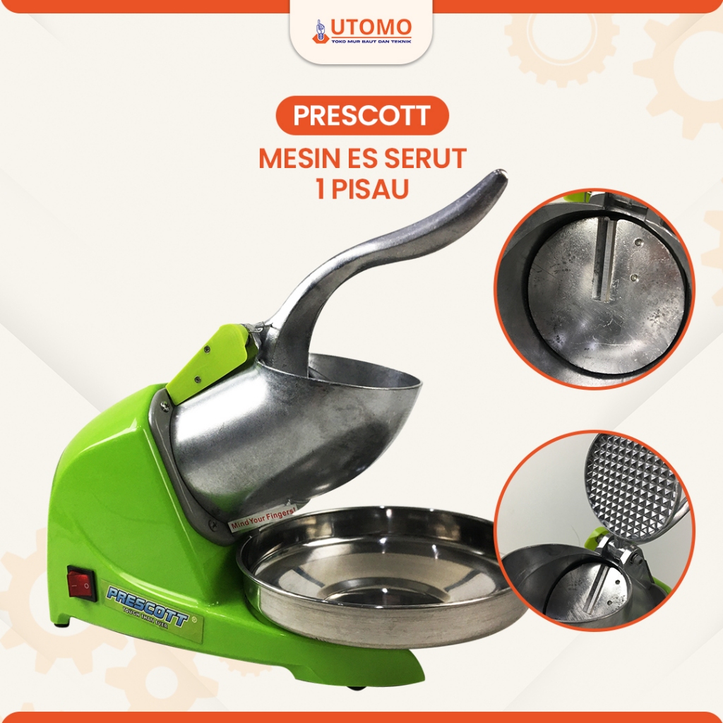 Jual Mesin Serut Es Batu - Ice Crusher Alat Serut Es PRESCOTT P-IC1 ...