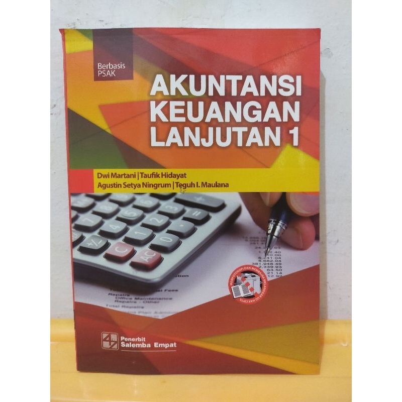 Jual Akuntansi Keuangan Lanjutan berbasis PSAK buku 1 by Dwi Martani ...