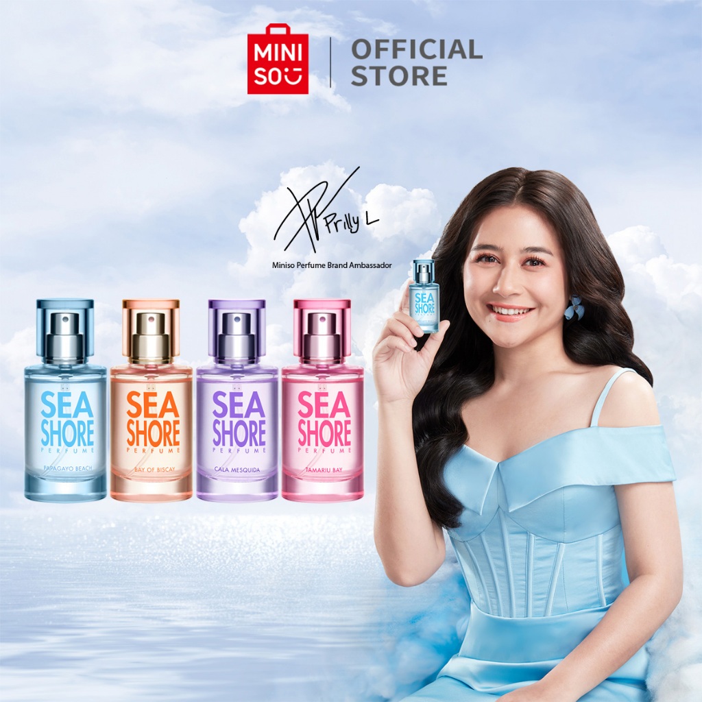 Jual [Prilly Latuconsina Choicce] MINISO Parfum Wanita Seashore Perfume ...