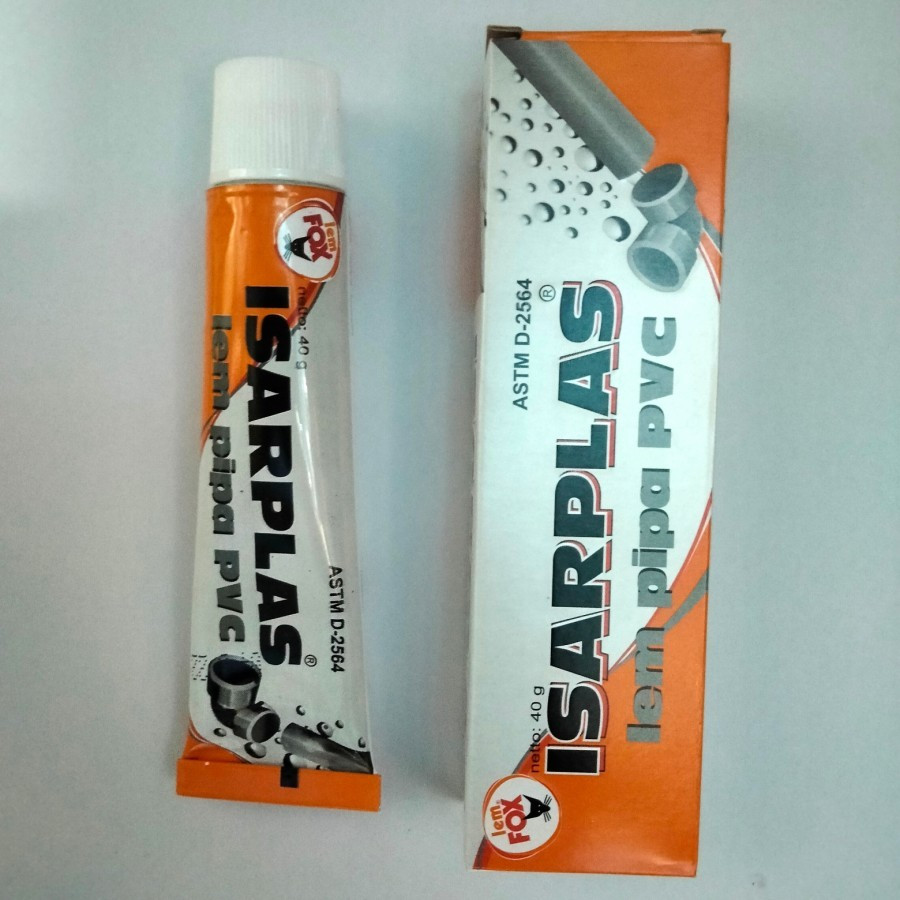 Jual Lem Pipa Paralon 40 gram Isarplas Perekat PVC | Shopee Indonesia
