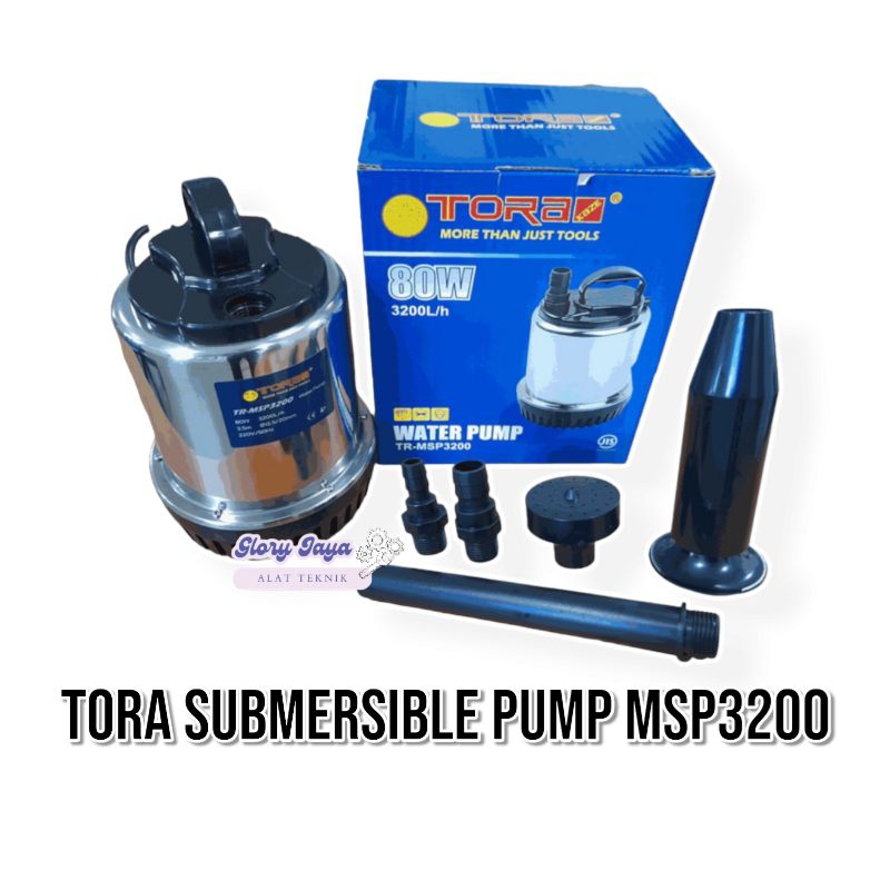 Jual Pompa Air Celup Magnet / Submersible Pump MSP3200 ( Anti Panas Bisa Non Stop Menyala ) Tora ...