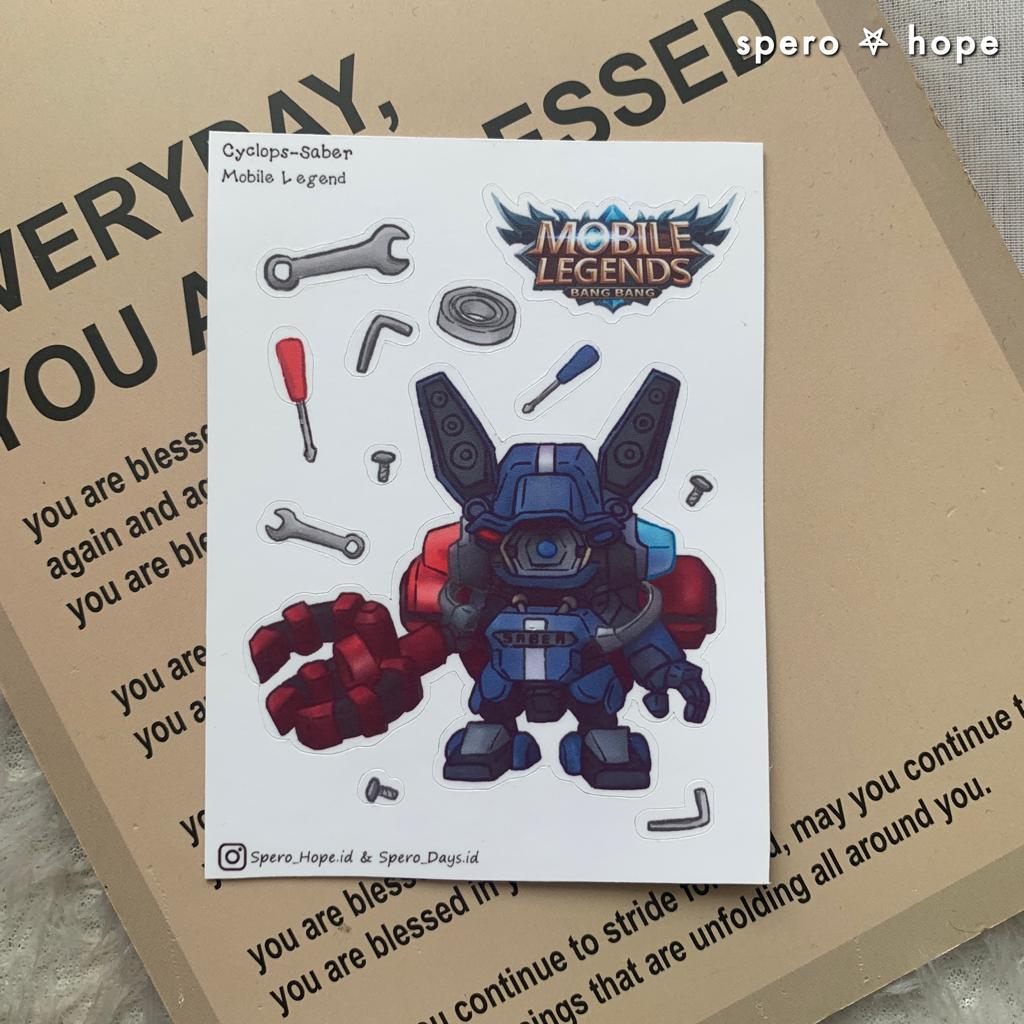 Jual SPEROHOPE - #MLCYCLOPS Cute Aesthetic Sticker Laptop Sticker ...