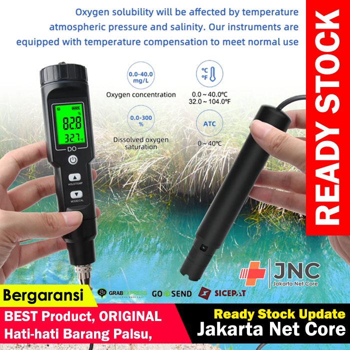 Jual Dissolved Oxygen Analyzer DO DO9100Tester Oksigen Water Quality ...