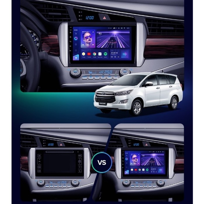 Jual Frame PNP Head Unit Android 9/10 inch Toyota Innova Reborn ...