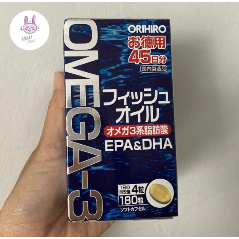 Jual Orihiro Omega 3 Fish Oil EPA DHA Orihiro Japan Supplement Minyak ...