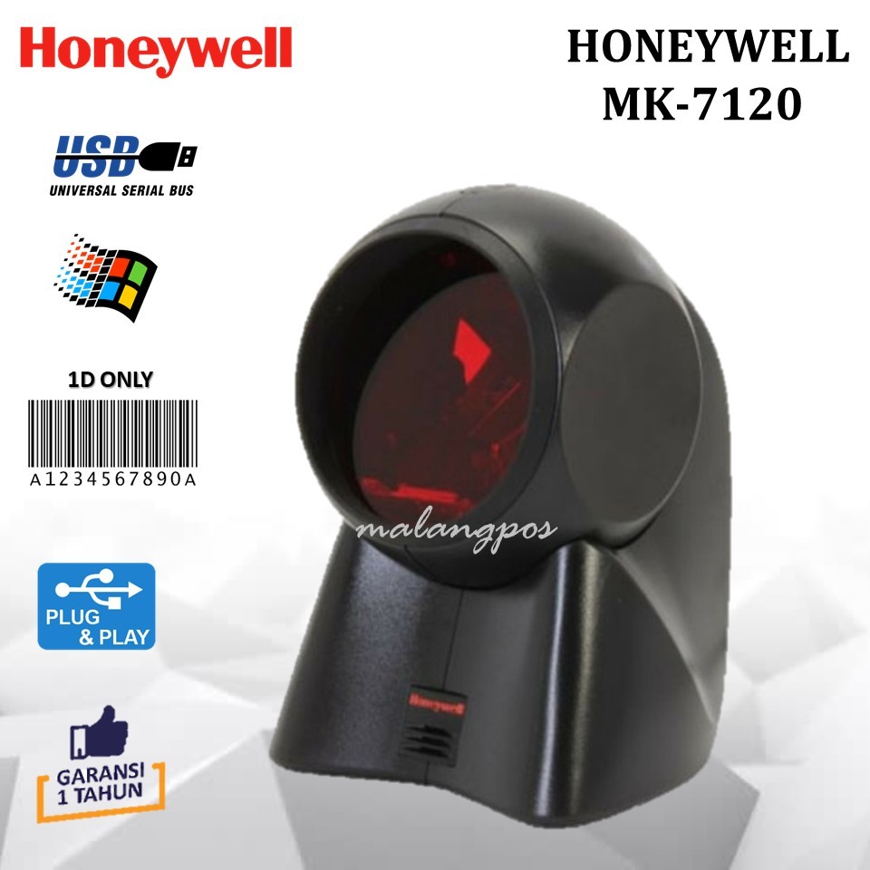 Jual Honeywell MK7120 MK 7120 MS7120 Barcode Scanner 1D Orbit Barcode ...