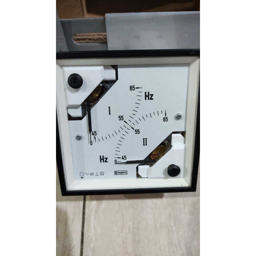 Jual Crompton Double Frequency - Frekuensi Meter 96x96 45-65Hz - Double ...