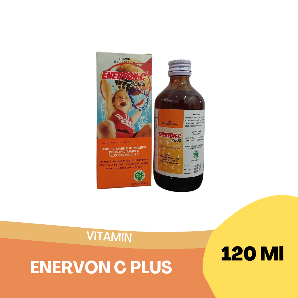 Jual Enervon c plus multivitamin 120ml | Shopee Indonesia