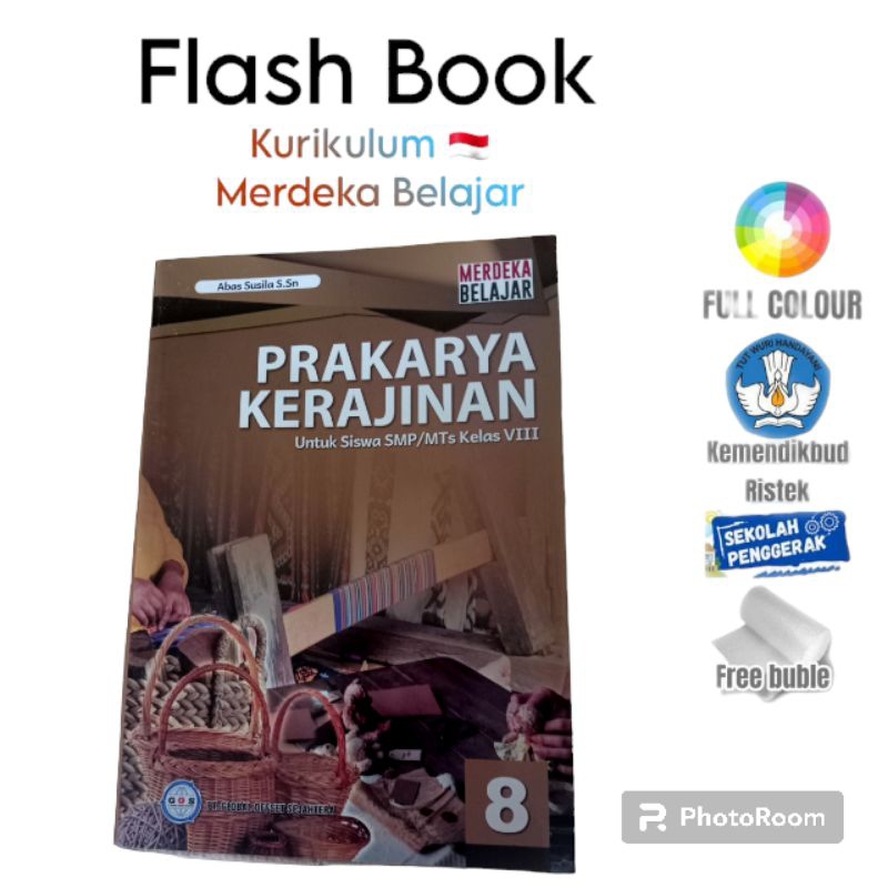 Jual Buku Siswa Prakarya Kerajinan SMP/MTS Kelas 7 Kurikulum Merdeka Global Offset Sejahtera ...