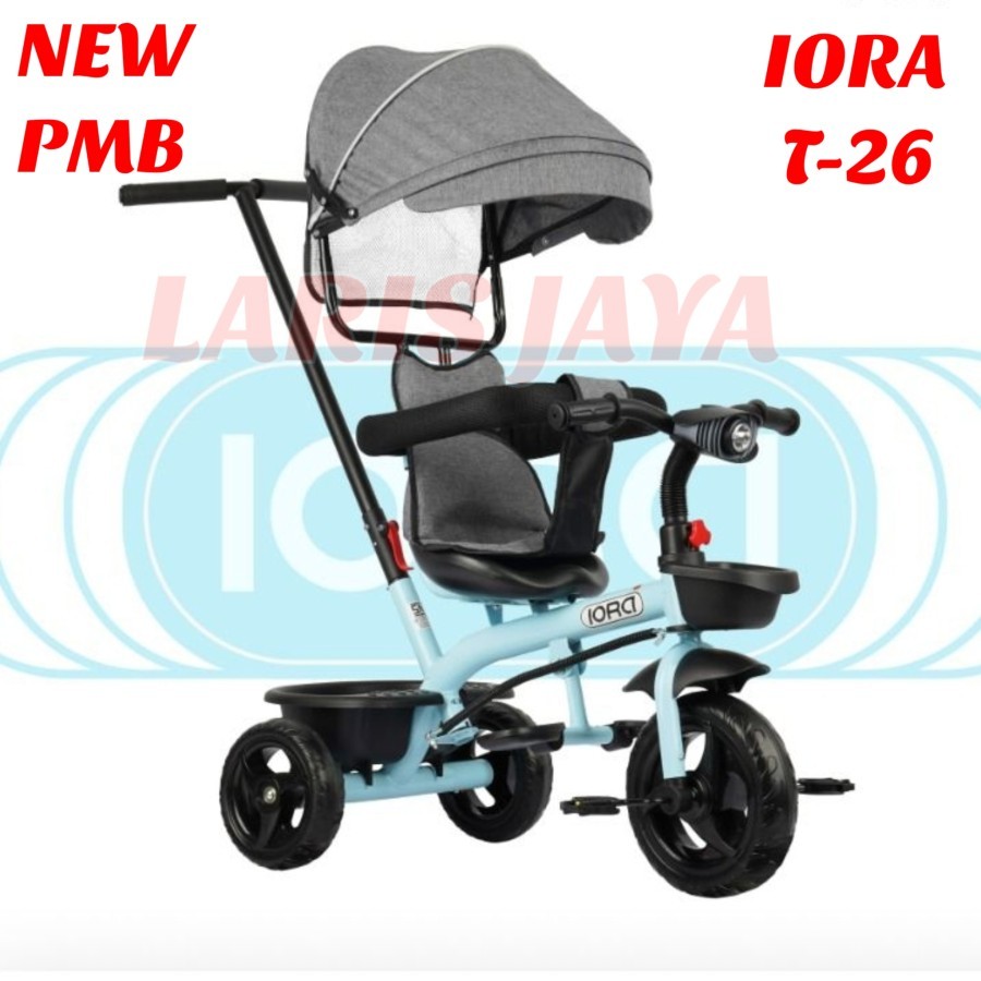 Jual BONUS BELL Sepeda anak roda 3(tiga) tricycle stroller pmb iora t26 ...