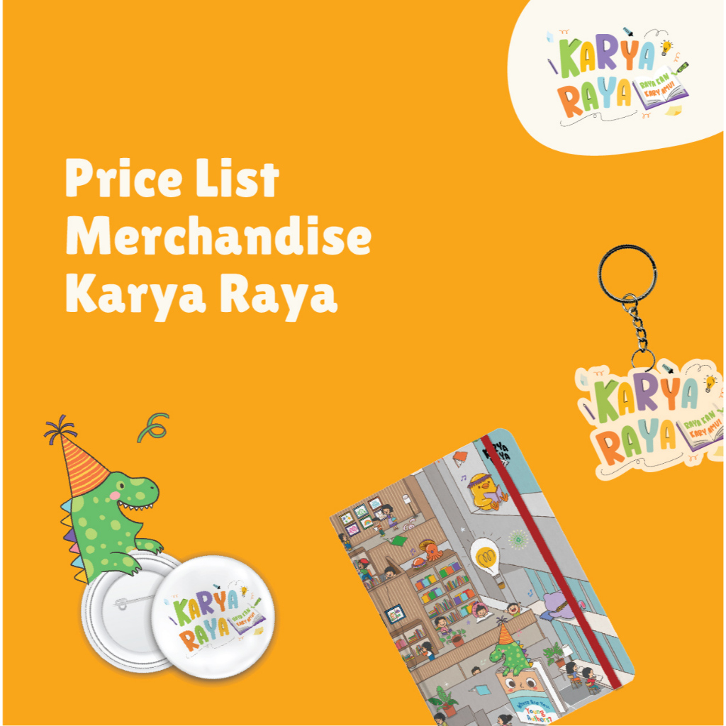 Jual Bookabook Merchandise Karya Raya 2 | Shopee Indonesia