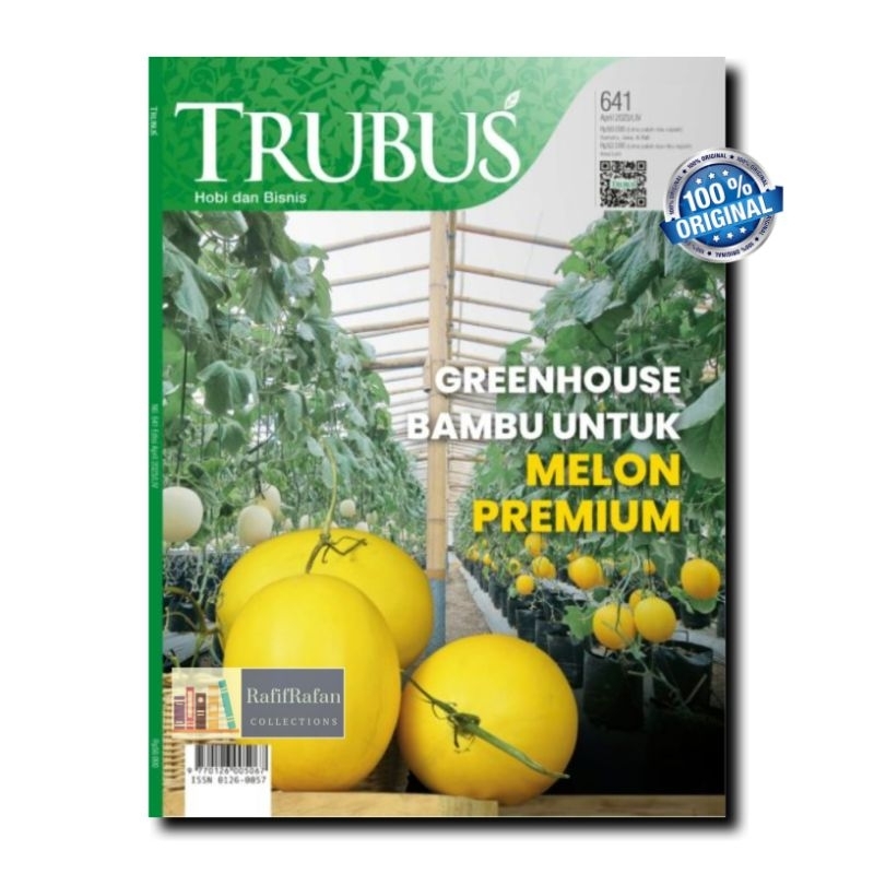 Jual MAJALAH TRUBUS EDISI 641 APRIL 2023 : GREENHOUSE BAMBU UNTUK MELON ...