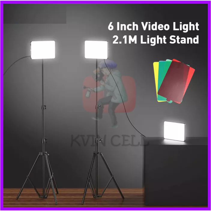 Jual Lampu Foto Lampu Kotak LED Video Light Fill light Tripod Ring Light Lampu Fotografi Live ...