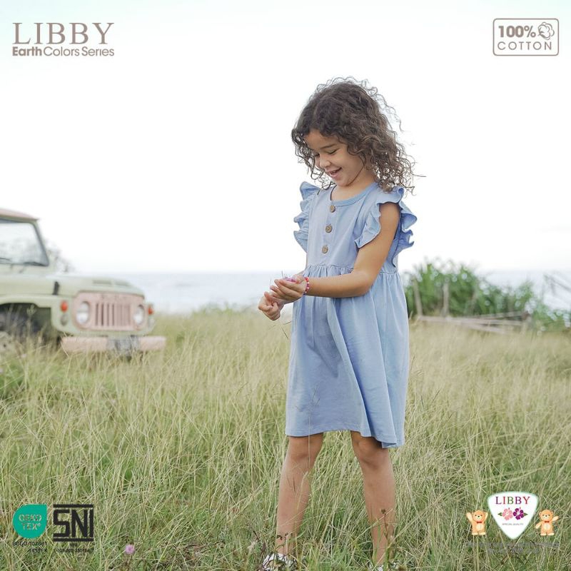 Jual LIBBY BABY Earth Color Series Nara & Lily Dress / Dres Anak ...