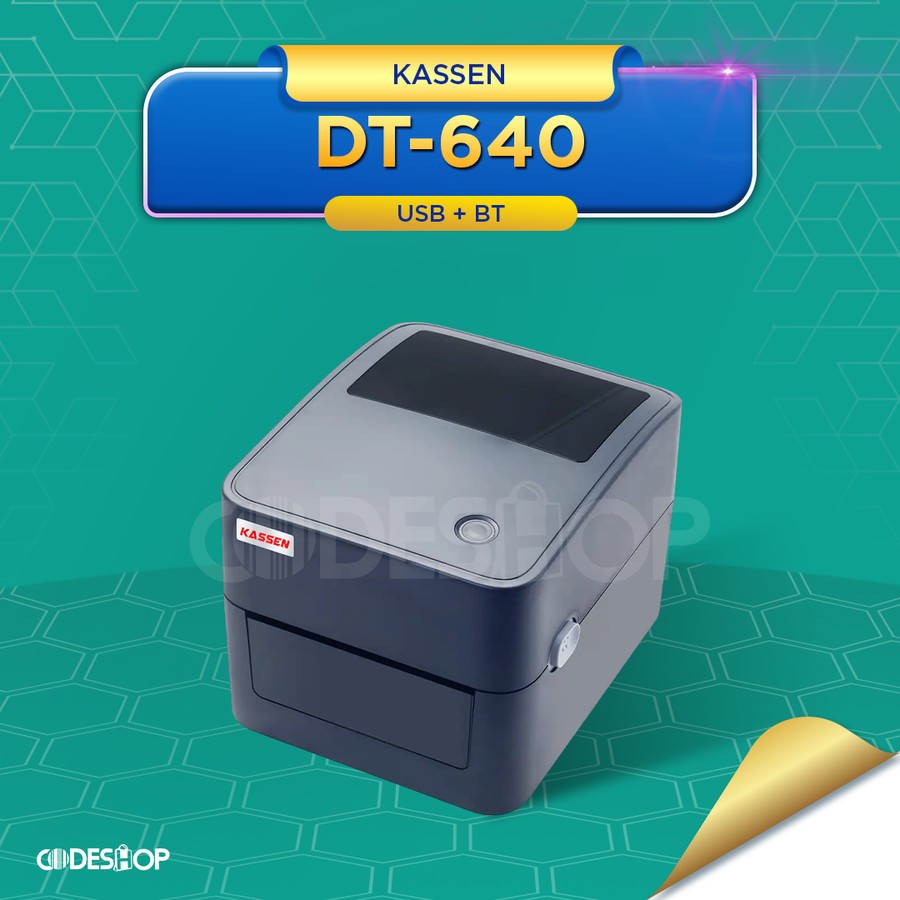 Jual Kassen Printer Barcode DT640 Cetak Label Resi Harga Asset ...