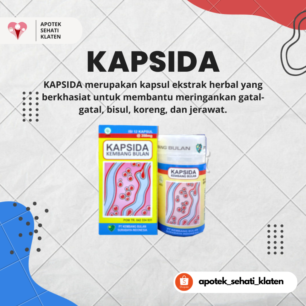 Jual Kapsida Kembang Bulan (12 Kapsul) | Shopee Indonesia