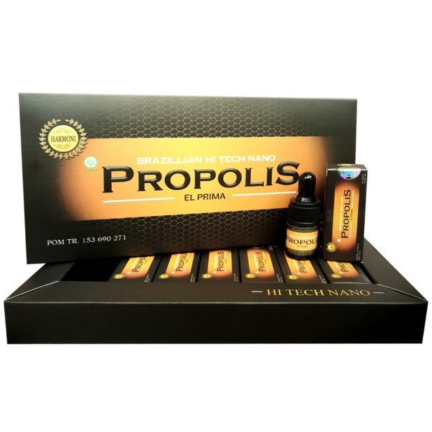 Jual Propolis Brazilian Isi 6 Ml Original Asli ( 7BOTOL ) | Shopee ...