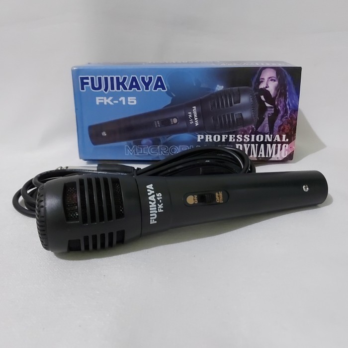 Jual Microphone Murah Fujikaya FK-15 | Shopee Indonesia