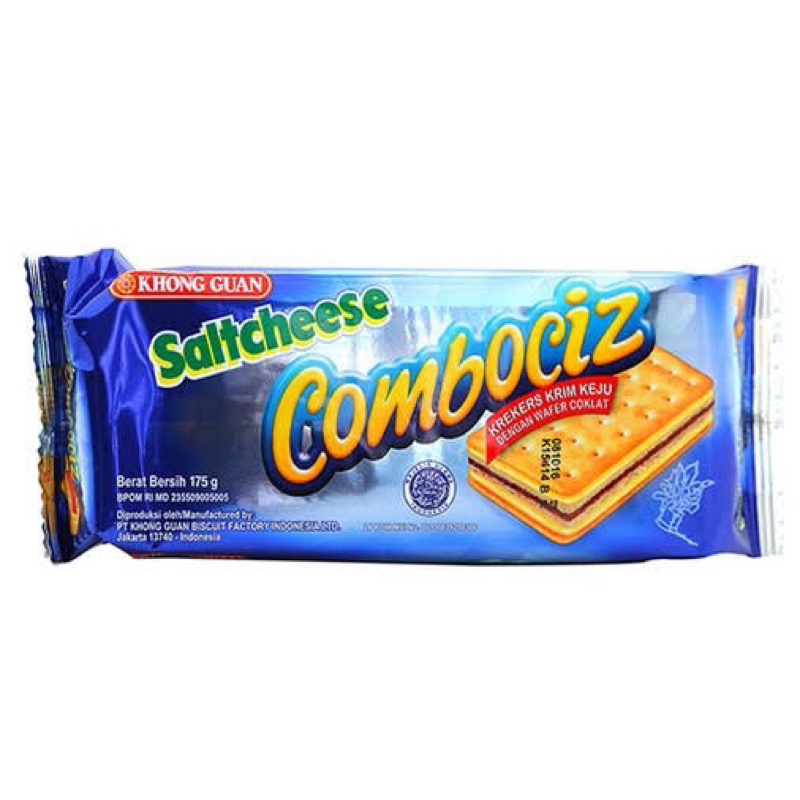 Jual KHONG GUAN SALTCHEESE COMBOCIZ 175gr | Shopee Indonesia