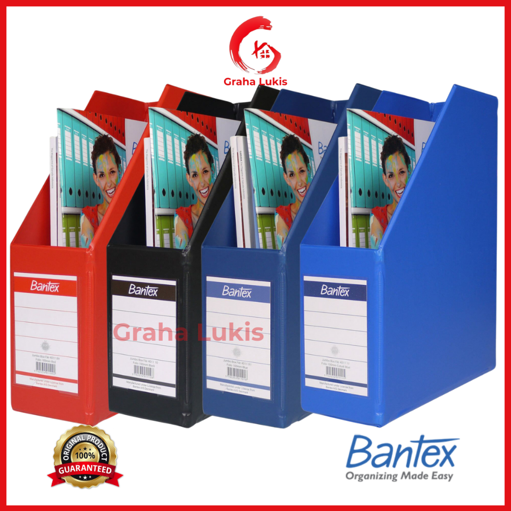 Jual BANTEX Box File / Magazine File - Jumbo / Extra Jumbo Folio ...