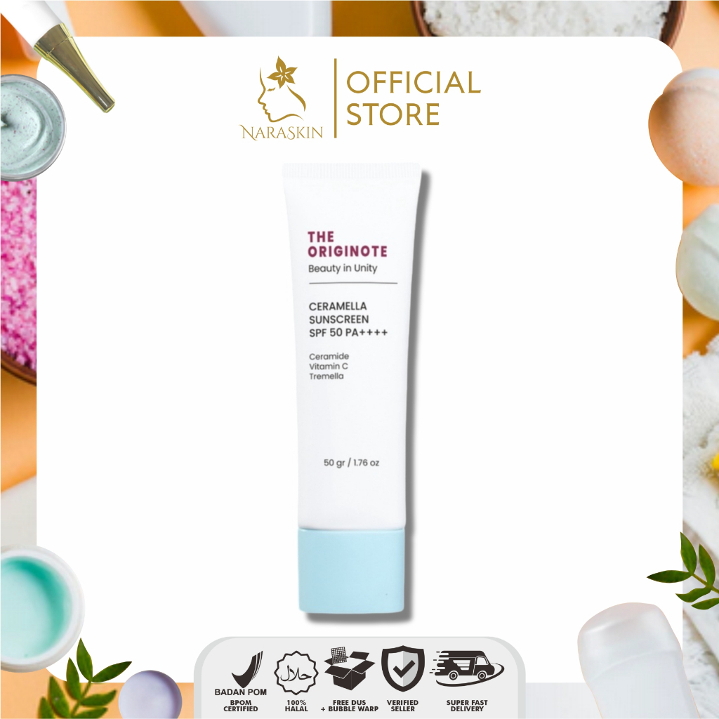 Jual The Originote Ceramella Sunscreen SPF 50 PA++++ - 50 gr | Shopee ...