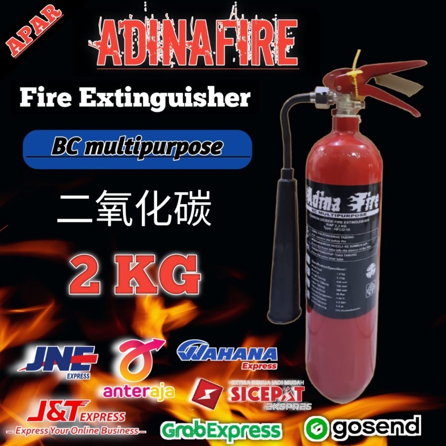 Jual TABUNG APAR ADINA FIRE 2 KG POWDER CO2 PEMADAM API | Shopee Indonesia