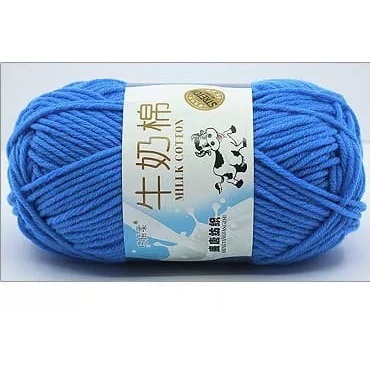 Jual Benang Rajut Milk Catton 5Ply 1-50 Warna /Benang Rajut Katun Susu ...