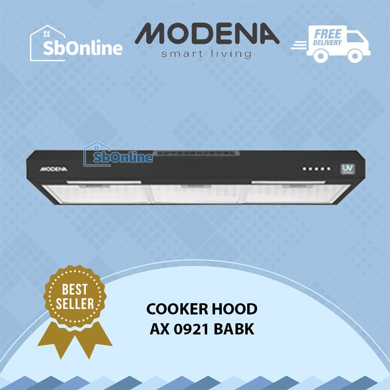 Jual Modena AX 0921 BABK slim hood 90cm | Shopee Indonesia