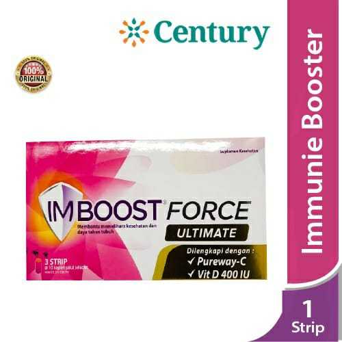 Jual Imboost Force Ultimate 1 Strip Isi 10 Tablet | Shopee Indonesia