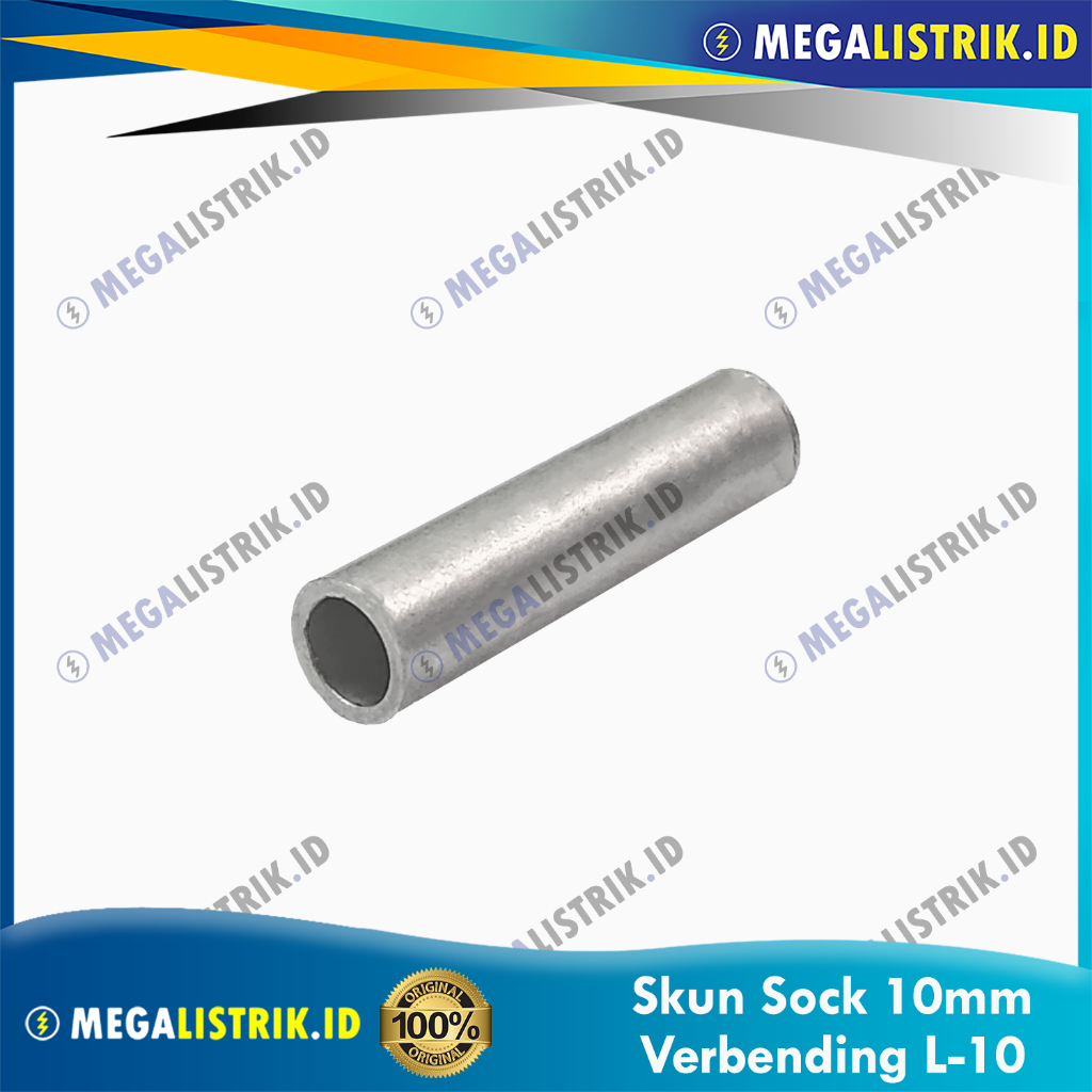 Jual VERBENDING KABEL 10MM / SKUN SOK 10 MM / SOCK / SKUN SOX CONNECTOR L-10 / L10 | Shopee ...