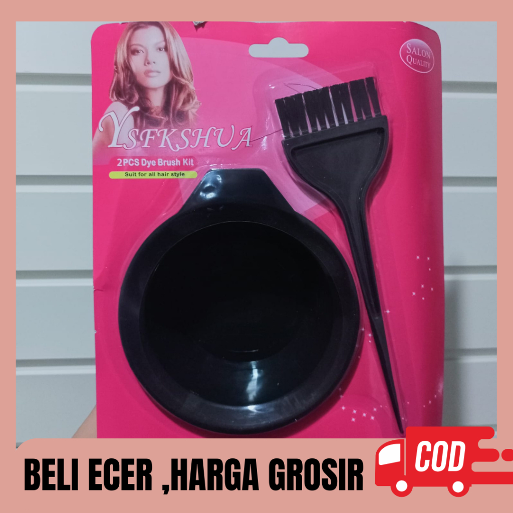 Jual Mangkok semir 2in1 / Mangkok Semir / PERALATAN SEMIR RAMBUT ...