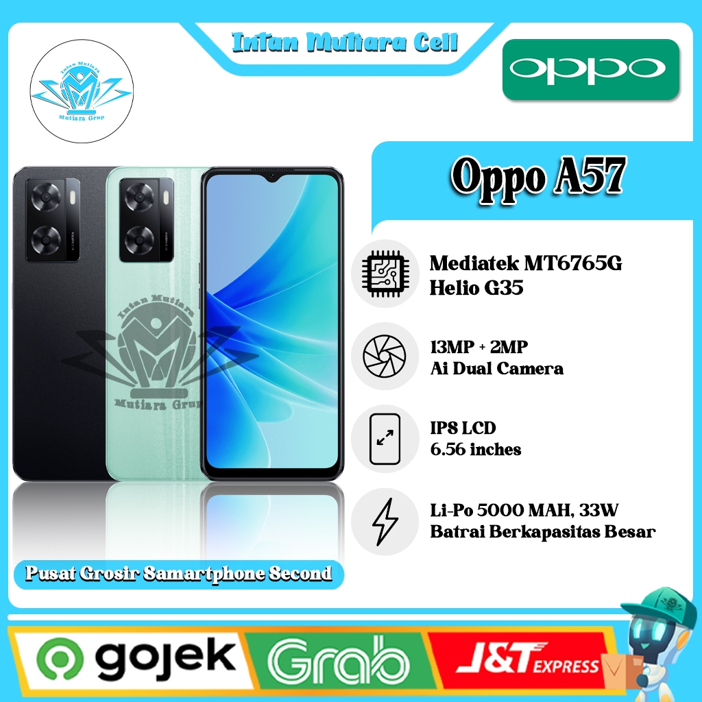 Jual Oppo A57 Ram 4 Rom 128GB (Second) | Shopee Indonesia