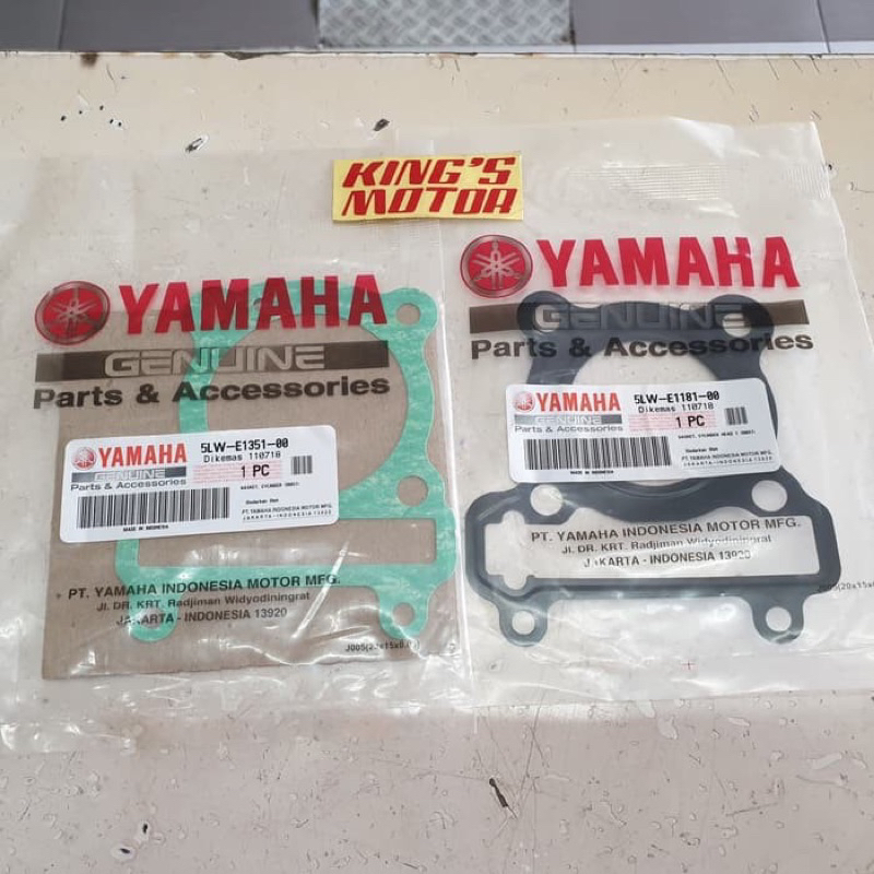 Jual PAKING BLOK SEHER PAKING BLOK HEAD MIO SOUL FINO NOUVO KARBU | Shopee Indonesia