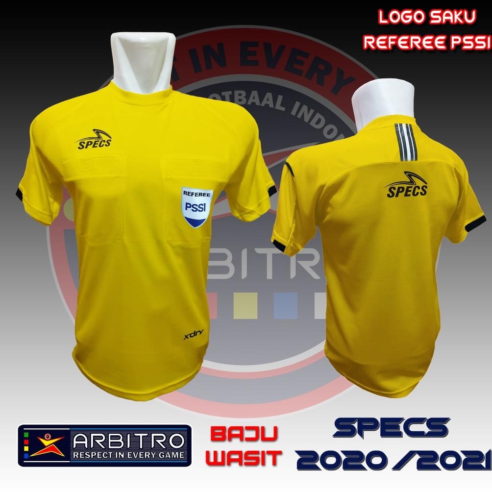 Jual Baju Wasit Specs 2020 Liga 1 Logo Di Saku (REFEREE PSSI) | Shopee ...