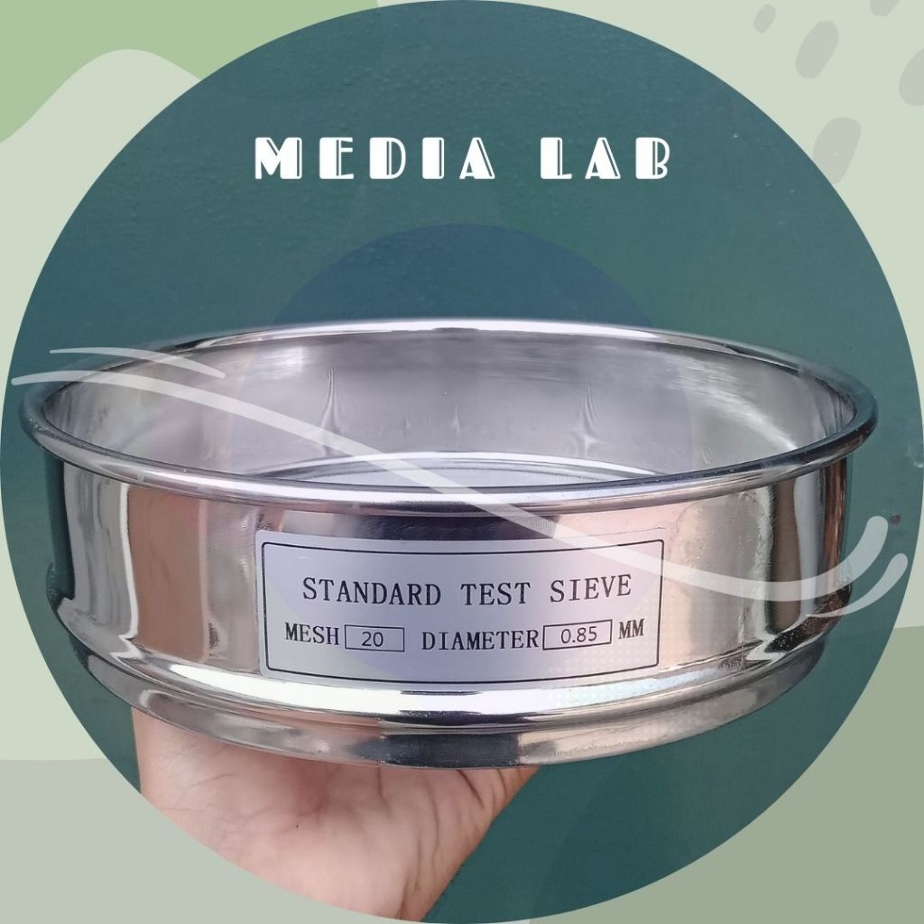 Jual Sieve Ayakan 20 Mesh (850um) Test Sieve Stainless Steel | Shopee ...