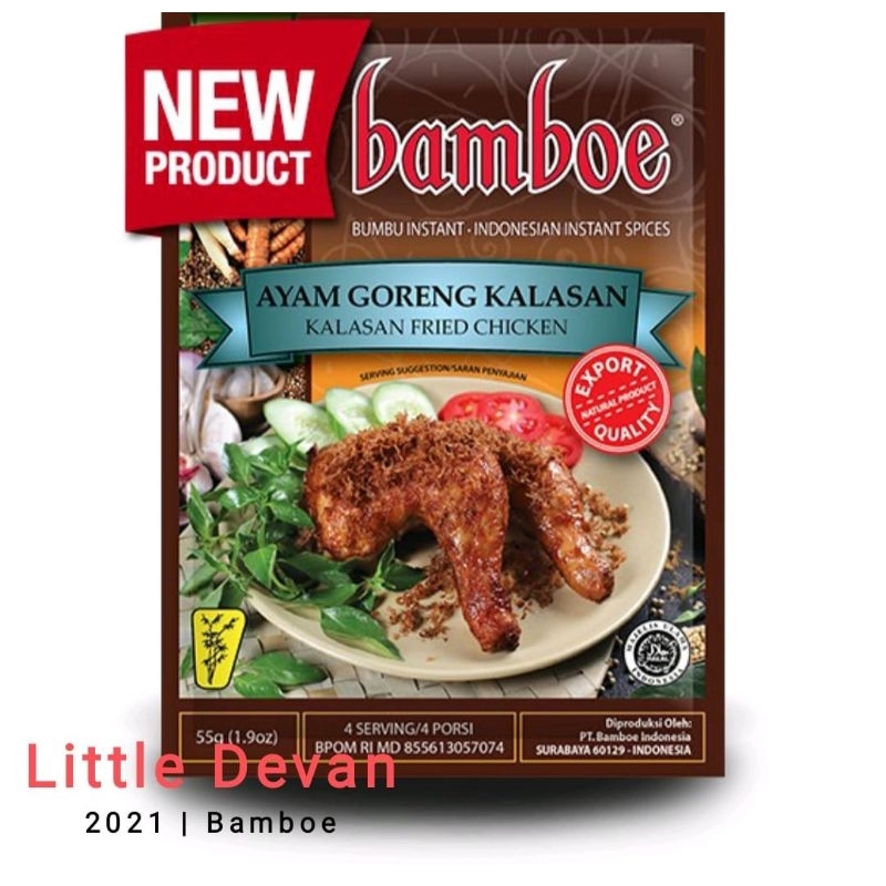 Jual Bamboe bumbu Indonesia rawon rendang soto ayam soto daging opor ...