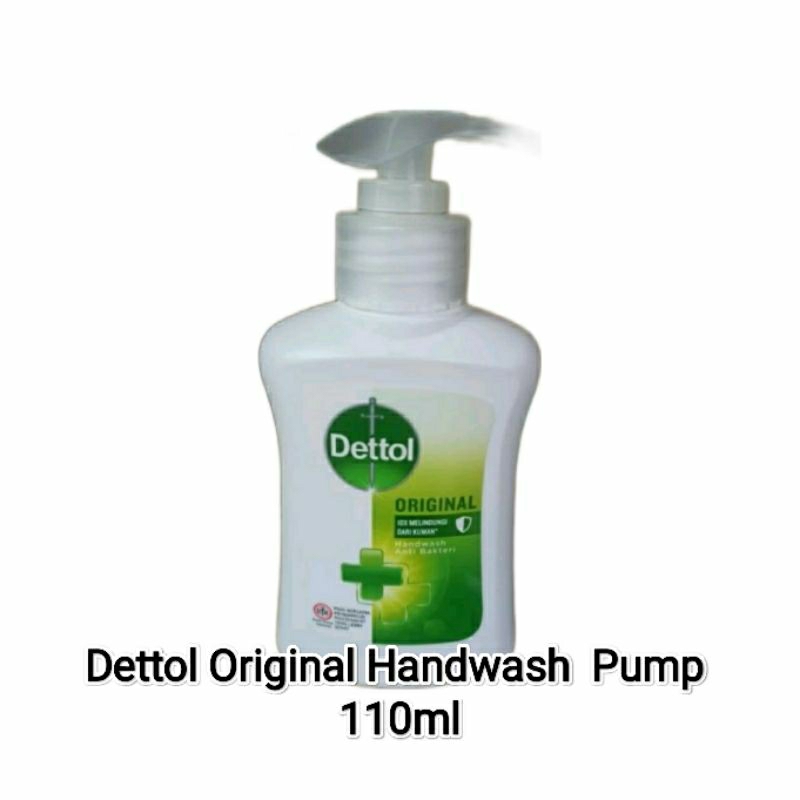 Jual Dettol Handwash Sabun Cuci Tangan Original Botol Pump 110ml ...