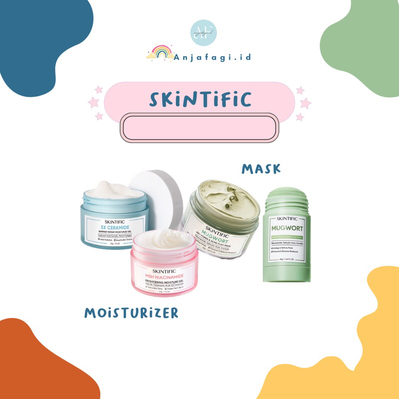 Jual SKINTIFIC MOISTURIZER 5X Ceramide Barrier Repair Moisture Gel 30G ...